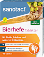 sanotact Bierhefe Tabletten 400 St., 200 g dauerhaft günstig online ...