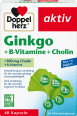 Doppelherz Nahrungsergänzung Ginko, B-Vitamine und Cholin Kapseln, 40 ...