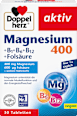 Doppelherz Magnesium 400mg Tabletten 30 St, 38,9 g dauerhaft günstig ...