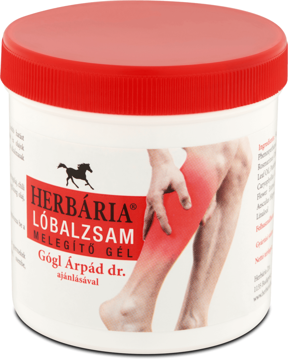 Herbária Lóbalzsam melegítő gél, 250 ml | dm.hu