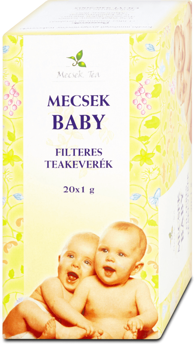 Mecsek Filteres bébi tea (20x1g), 20 tasak | dm.hu