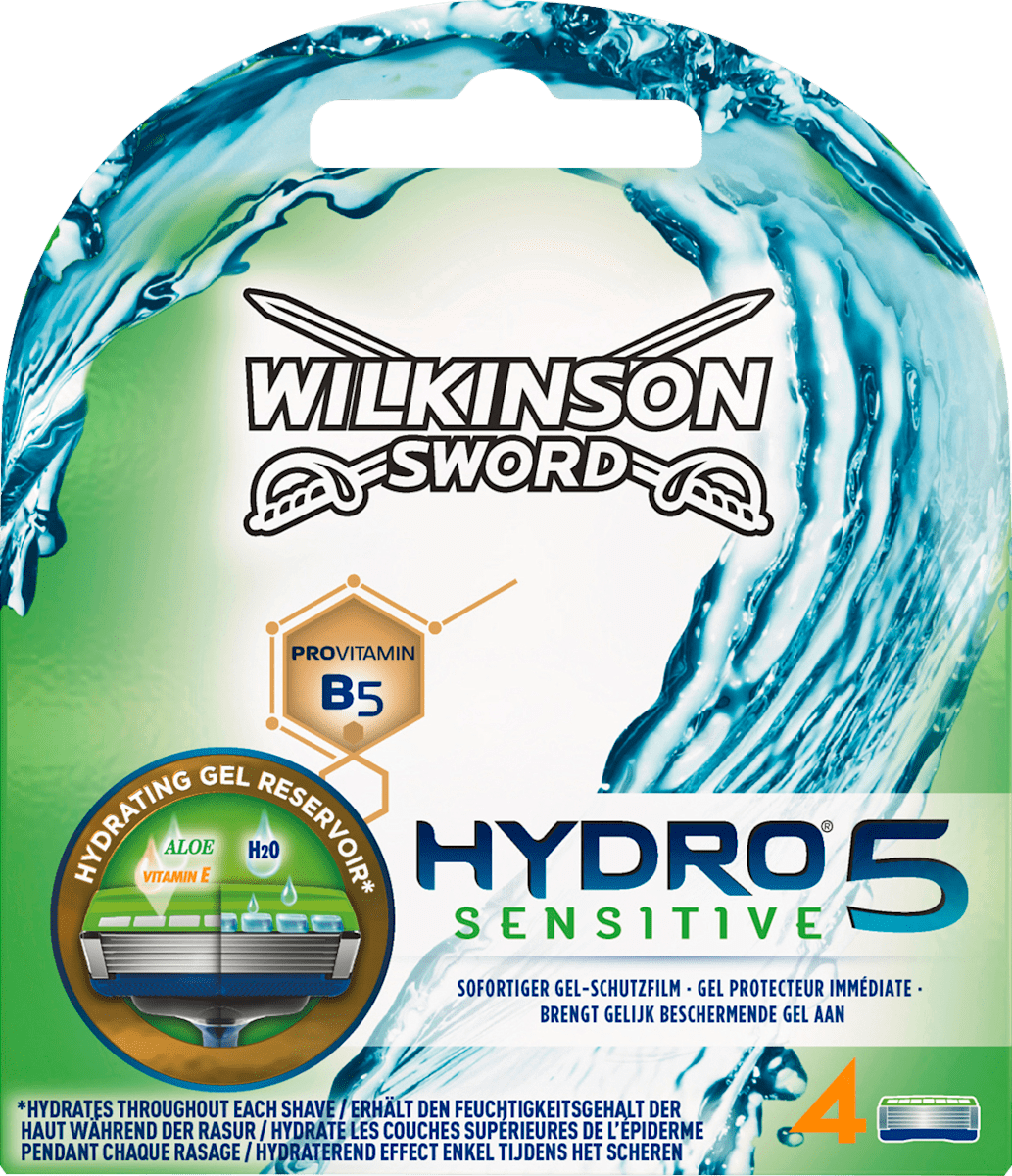 Wilkinson Hydro 5 Sensitive Klingen, 4 St dauerhaft günstig online ...