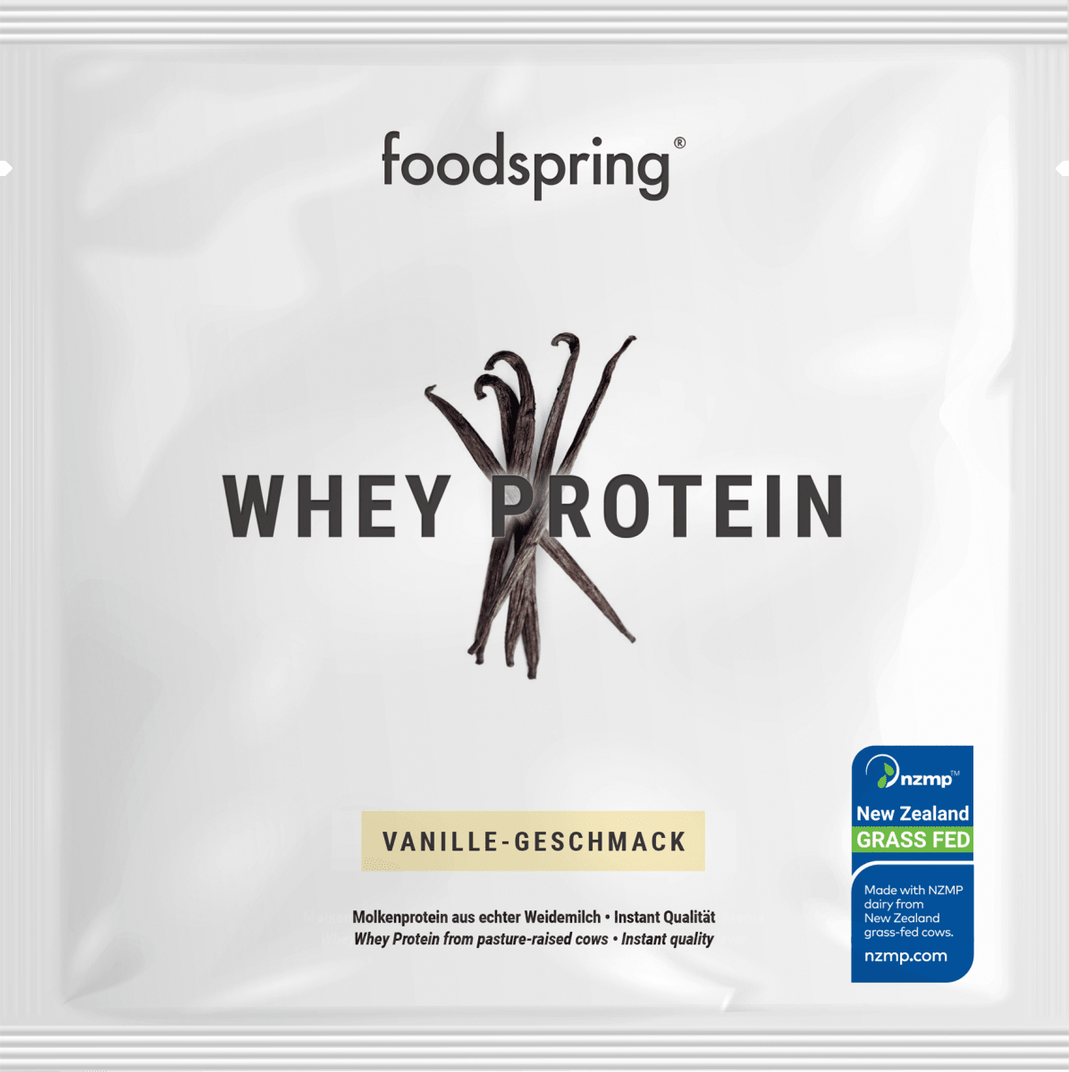 foodspring Whey Protein, Vanille, 30 g dauerhaft günstig online kaufen ...