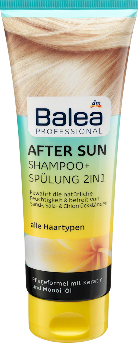 Balea Professional Shampoo + Spülung After Sun 2in1, 250 ml dauerhaft ...