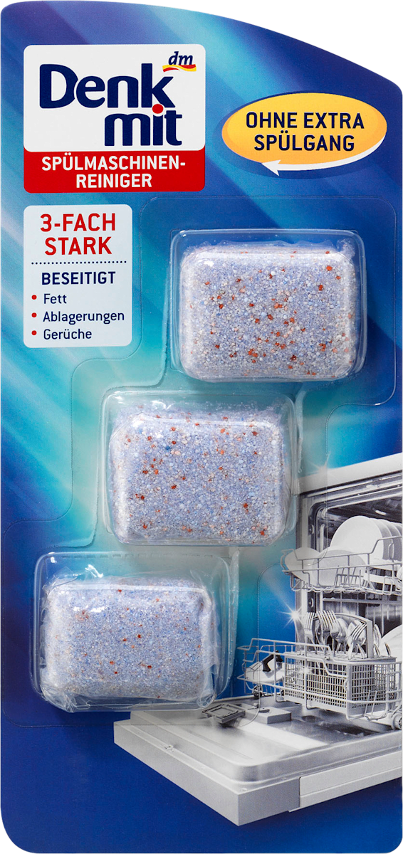 Denkmit Spülmaschinenreiniger, 3 St dauerhaft günstig online kaufen | dm.de
