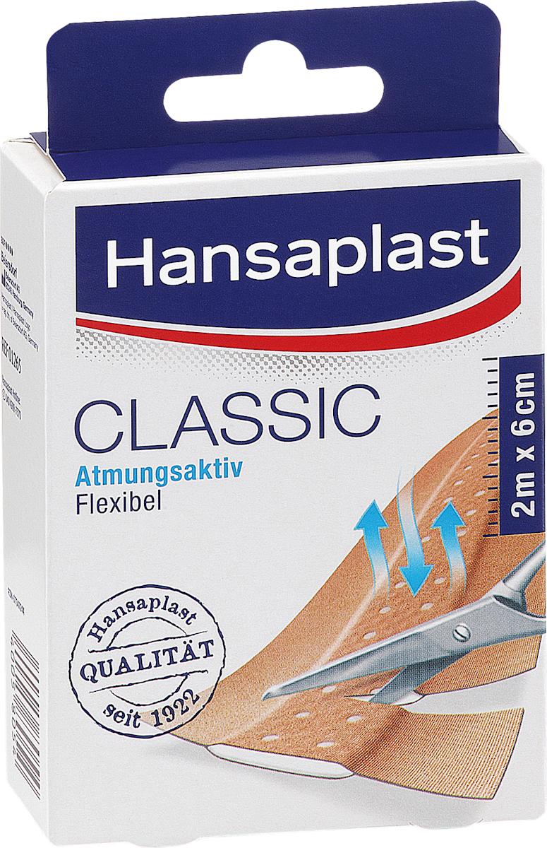 Hansaplast Pflaster Classic, 2 m dauerhaft günstig online kaufen | dm.de