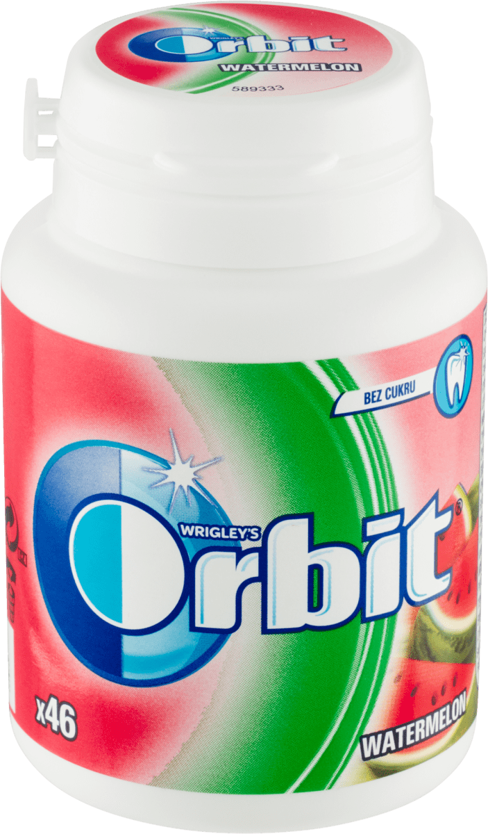 Orbit žvýkačky Watermelon, 64 g | dm.cz