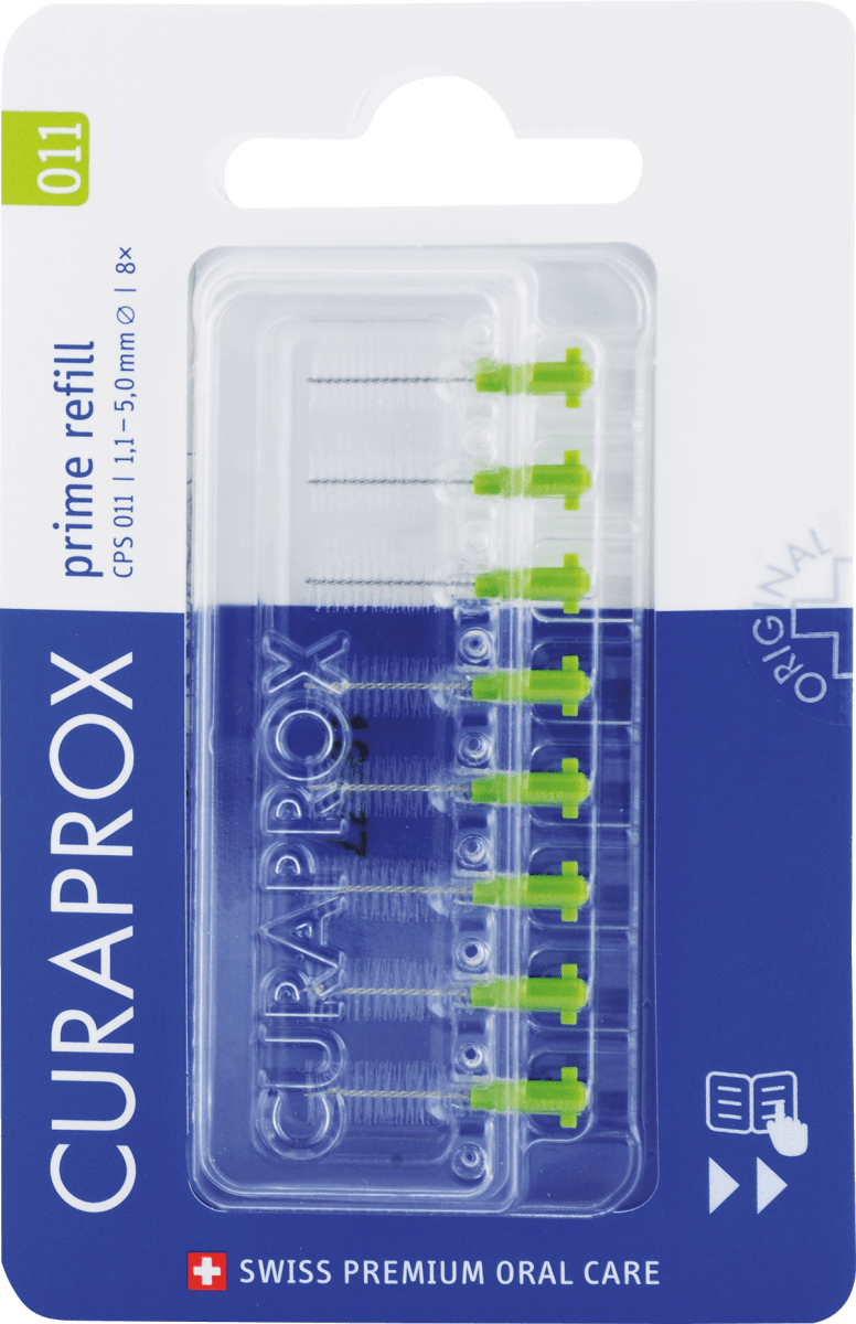 Curaprox Medzizubné kefky Prime Refill, veľ. 011, 8 ks nakupujte vždy ...