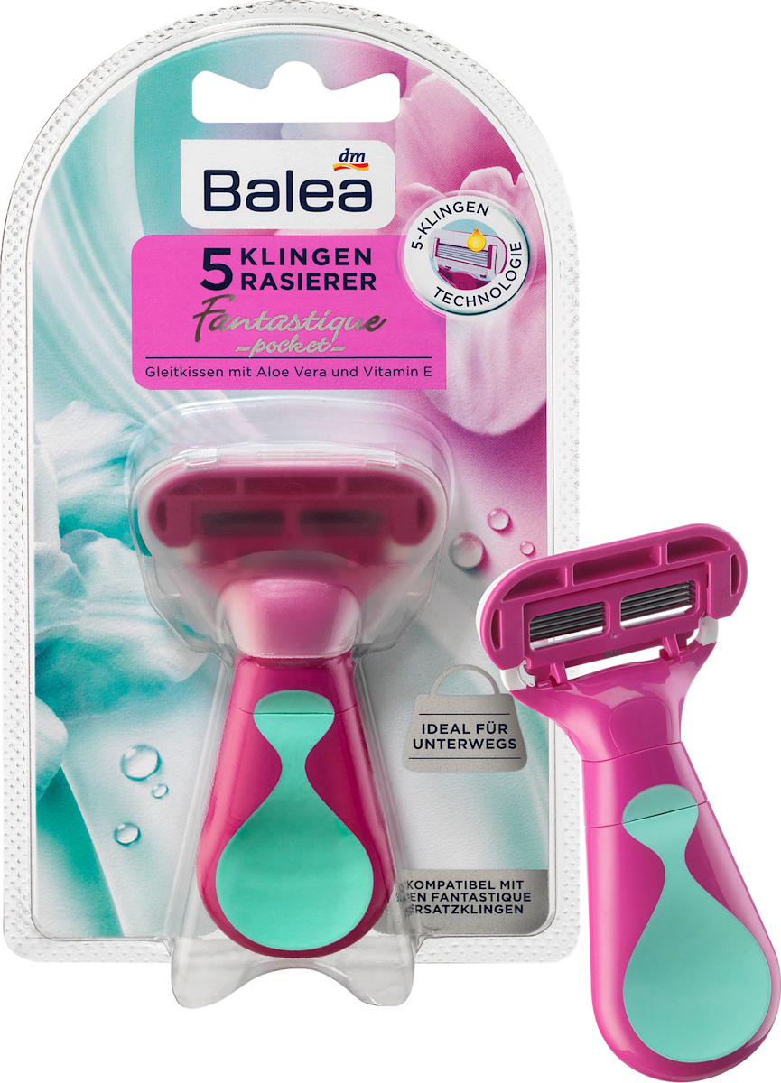 Balea Rasierer Fantastique Pocket, 1 St dauerhaft günstig online kaufen ...