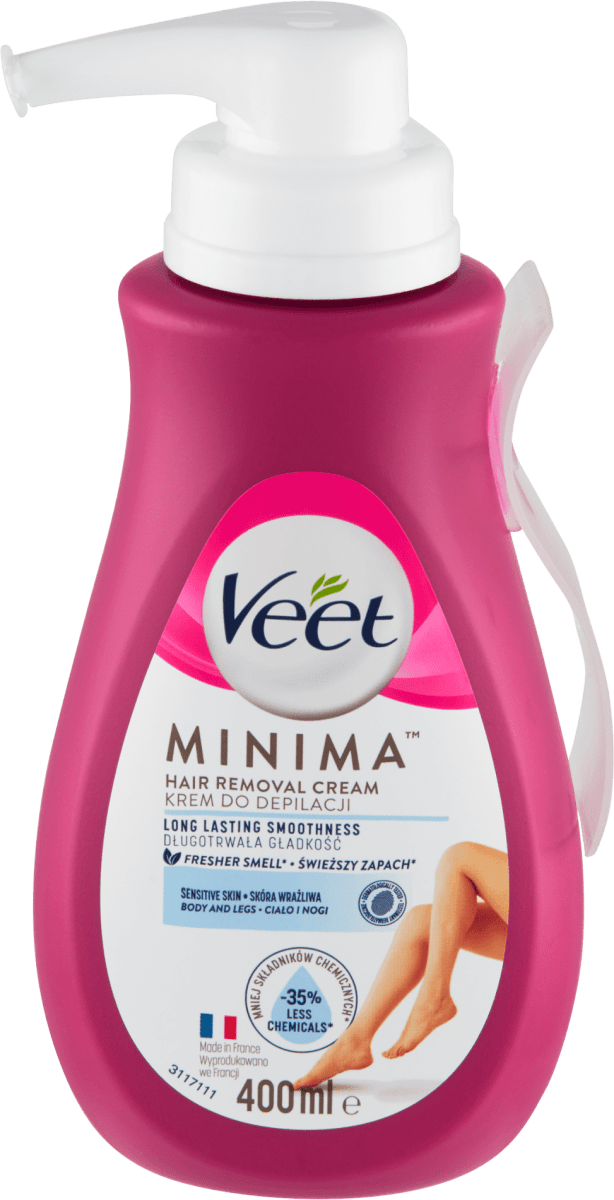 Veet MINIMA depilační krém, 400 ml | dm.cz