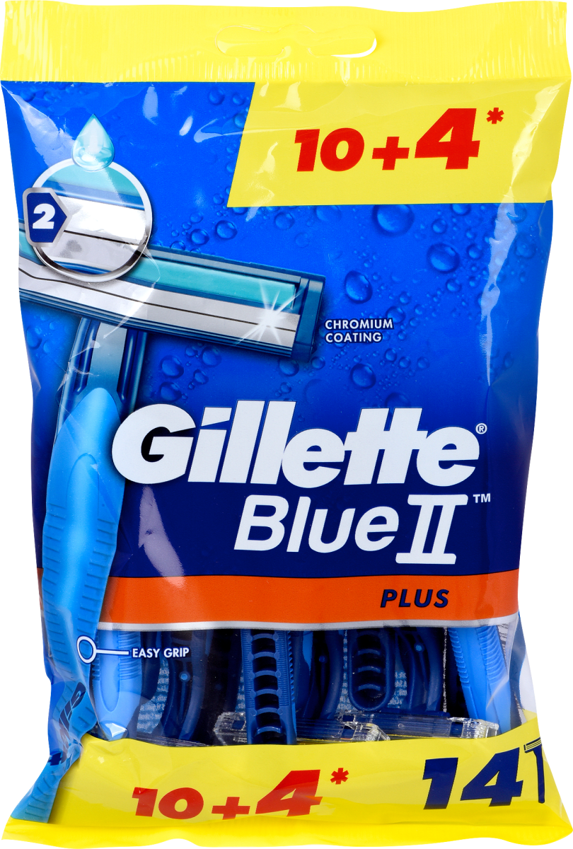 Gillette Blue II jednokratne britvice Plus, 14 kom. | dm.hr