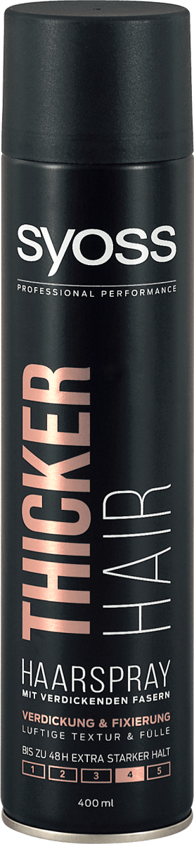 Syoss Thicker Hair Haarspray, 400 ml | dm.at