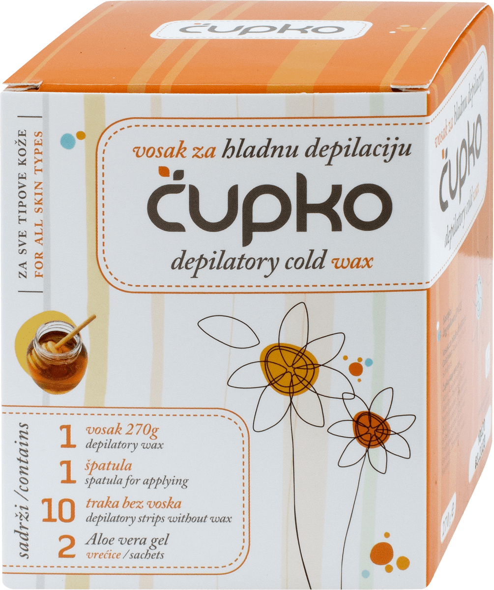 čupko Vosak za hladnu depilaciju – Classic, 270 g | dm.hr