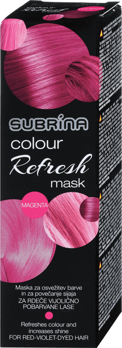 SUBRiNA Maska Colour Refresh magenta, 65 ml | dm.si