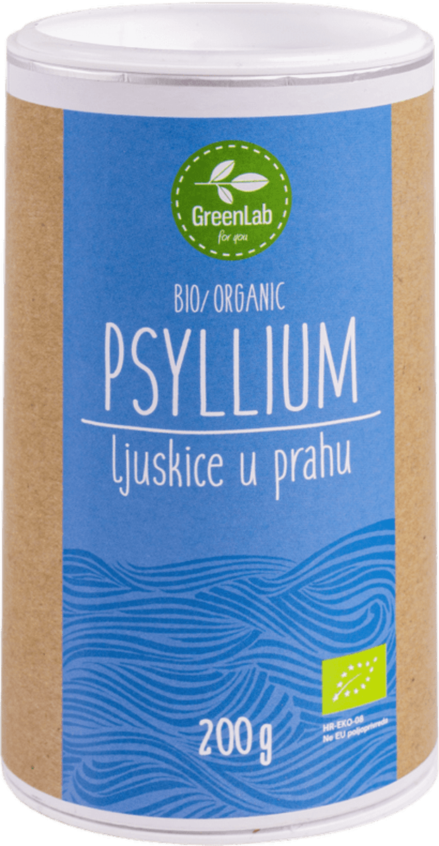 GreenLab Psyllium ljuskice u prahu, 200 g | dm.hr