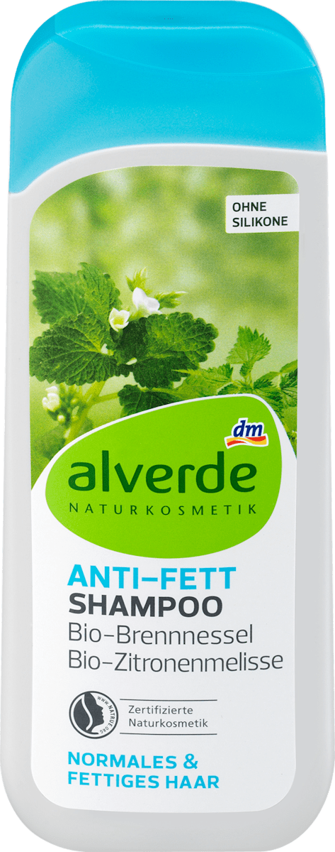 alverde NATURKOSMETIK Shampoo Anti Fett, 200 ml dauerhaft günstig ...