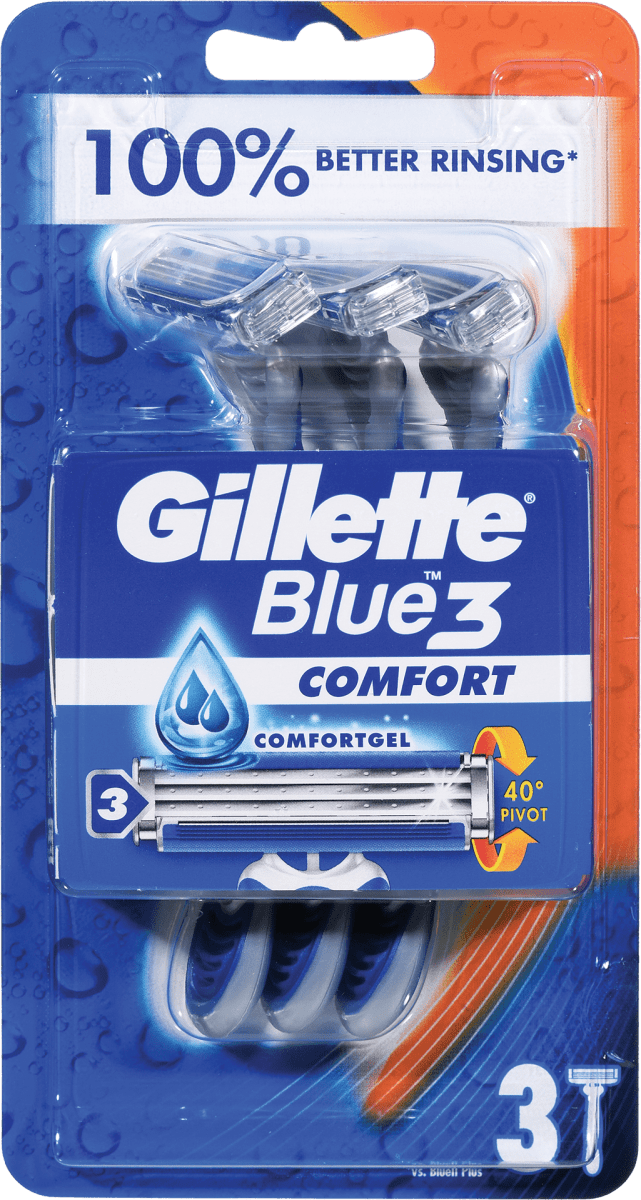 Gillette Blue3 Comfort Brivniki, 3 kos | dm.si