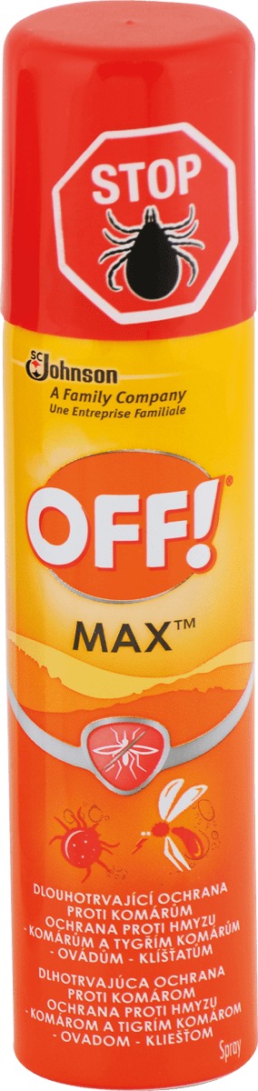 OFF! Repelent proti hmyzu Max, 100 ml nakupujte vždy výhodne online ...