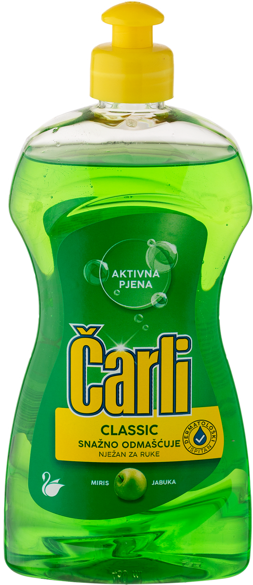 Čarli Classic deterdžent za pranje posuđa – jabuka, 450 ml | dm.hr