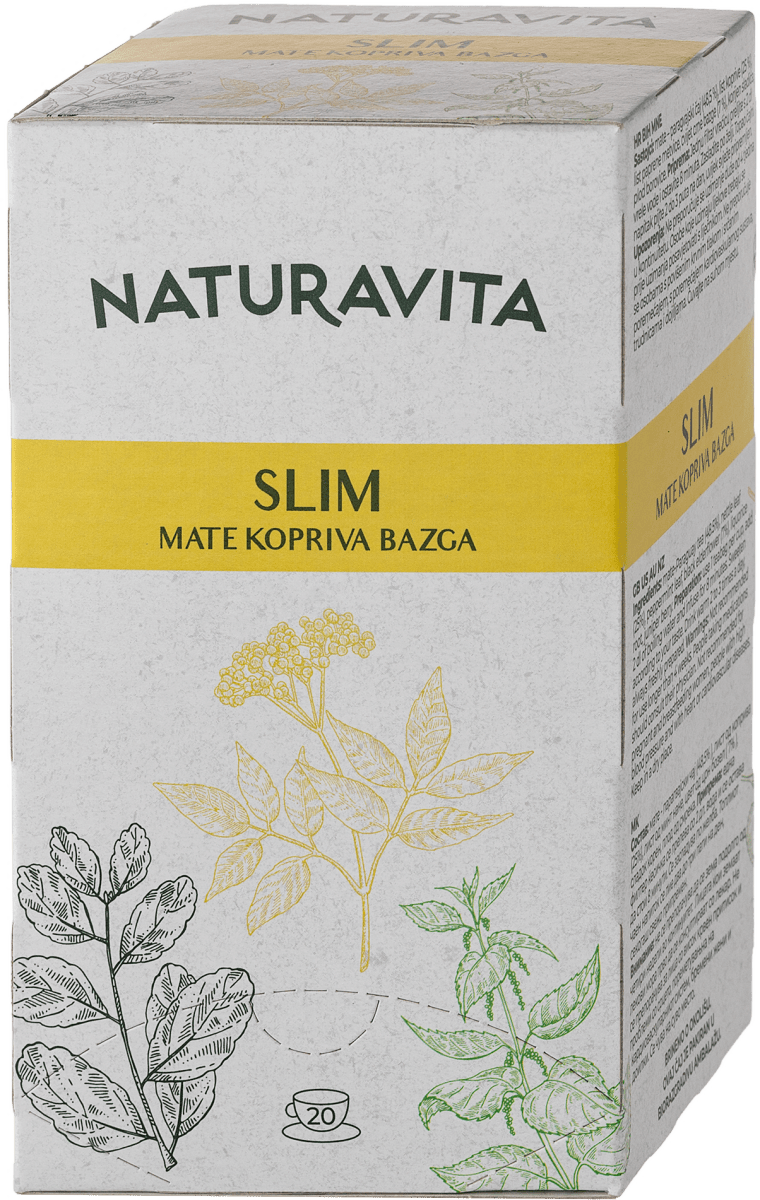 NATURAVITA Slim čaj, 20 vrećica, 30 g | dm.hr
