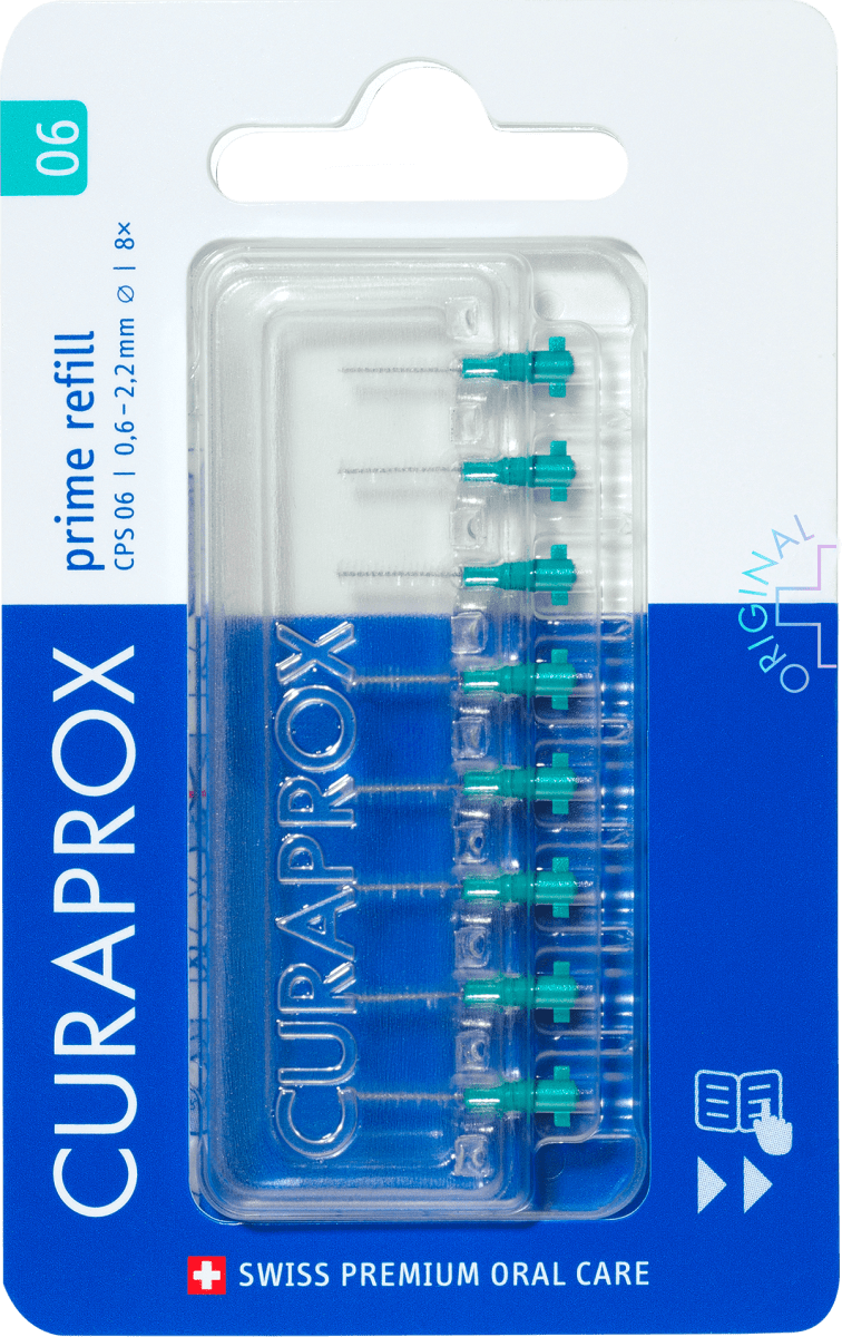 Curaprox Medzizubné kefky Prime Refill, veľ. 06, 8 ks nakupujte vždy ...