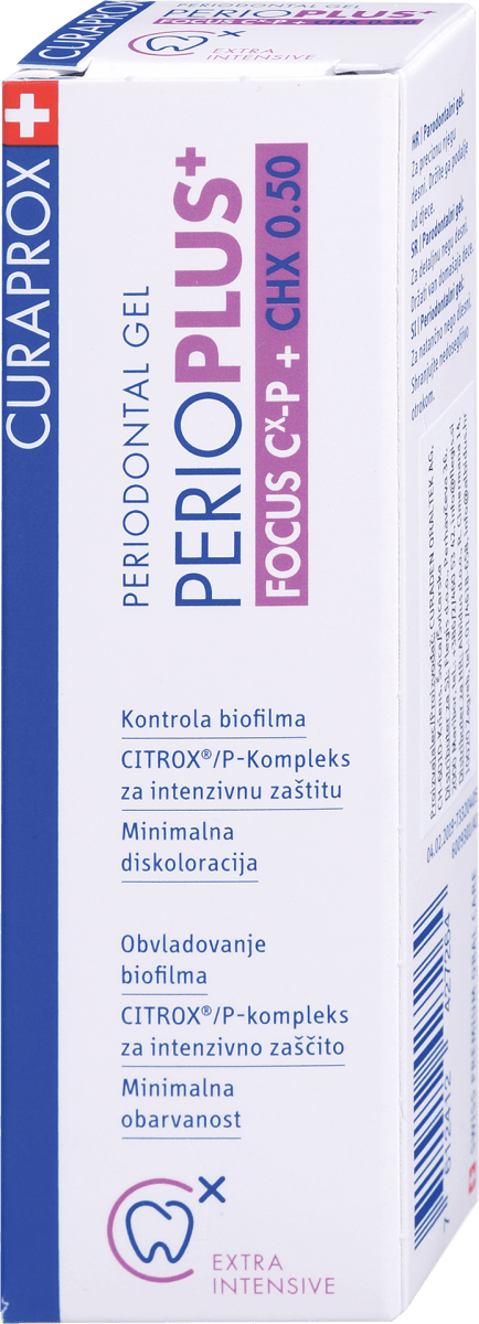 CURAPROX Perio Plus Focus CHX 0,50 paradontalni gel, 10 ml | dm.hr