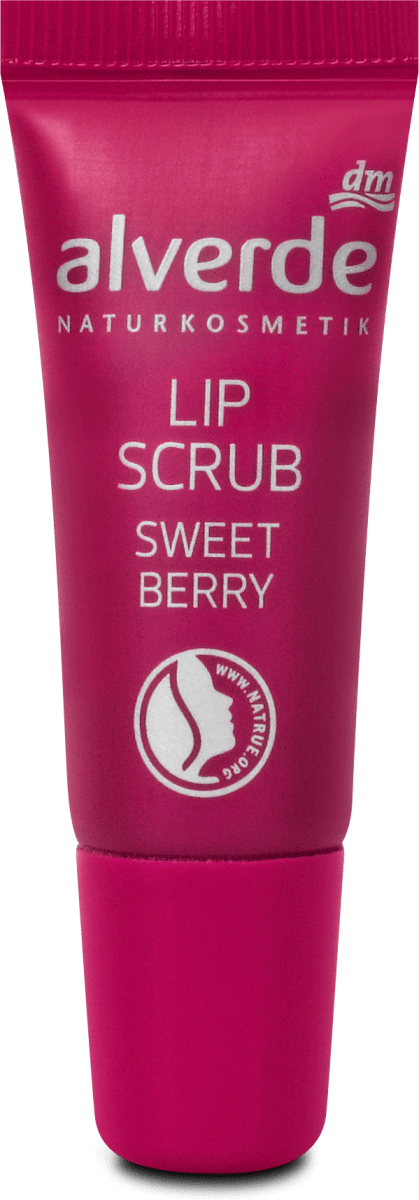 alverde NATURKOSMETIK Sweet Berry piling za usne, 8 ml | dm.hr