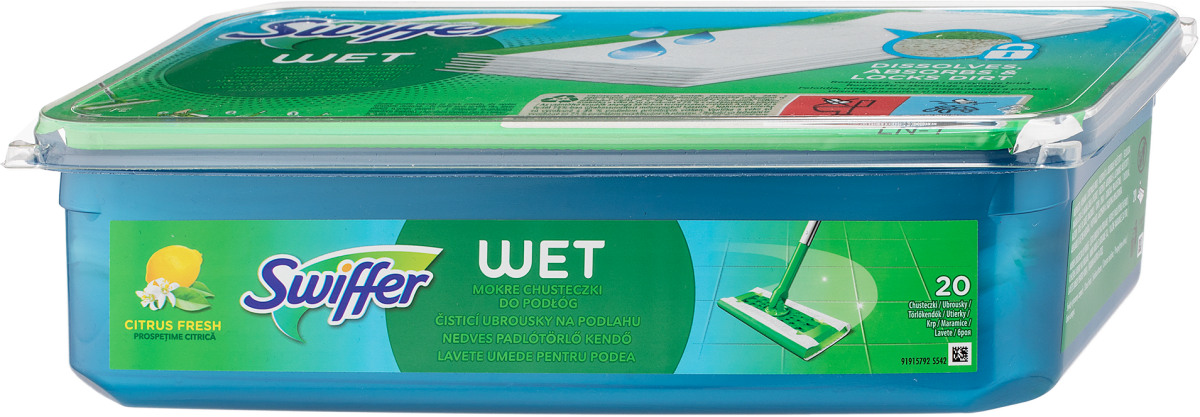 Swiffer Vlažne maramice za pod, 20 kom. | dm.hr
