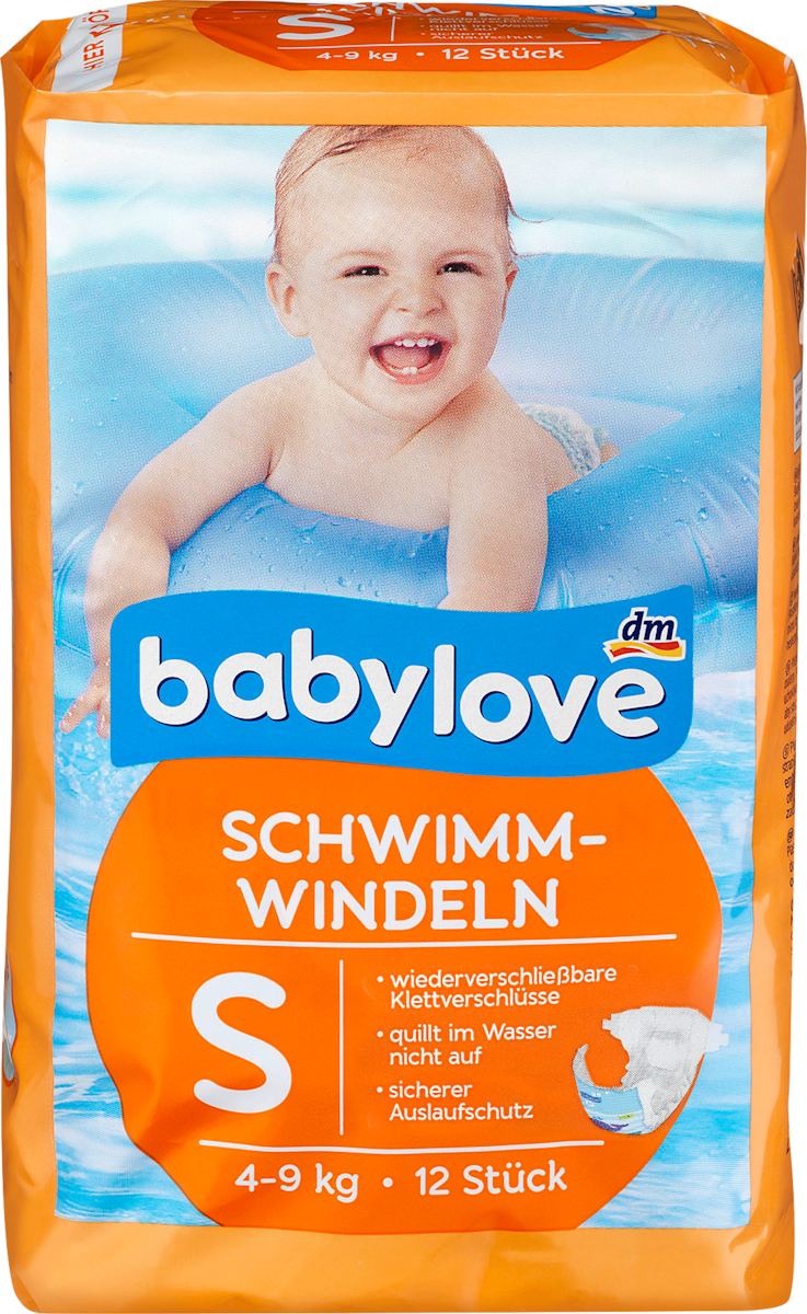 babylove Schwimmwindeln Größe S, 4-9kg, 12 St dauerhaft günstig online ... babylove Schwimmwindeln Größe S, 4-9kg, 12 St dauerhaft günstig online ...