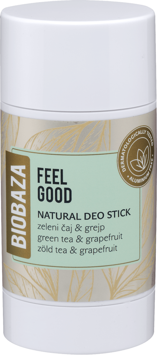 Biobaza Deo stick Feel Good - zeleni čaj i grejp, 50 ml | dm.hr