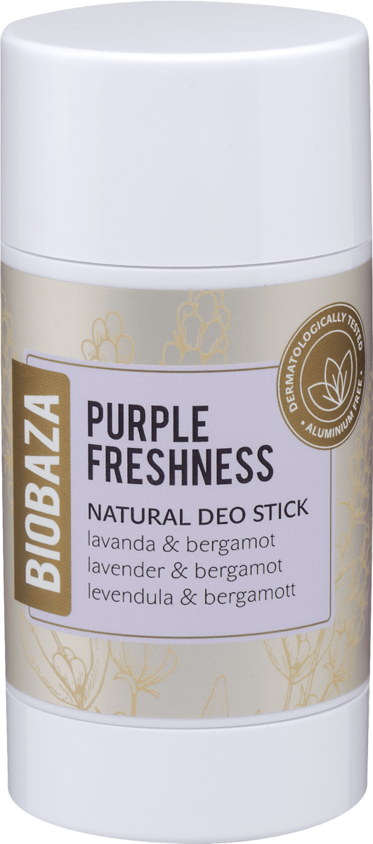 Biobaza Purple Freshness deo stick - lavanda i bergamot, 50 ml | dm.hr