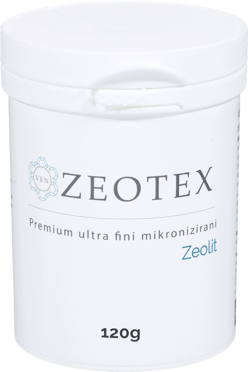 ZEOTEX Premium ultra fini mikronizirani zeolit, 120 g | dm.si