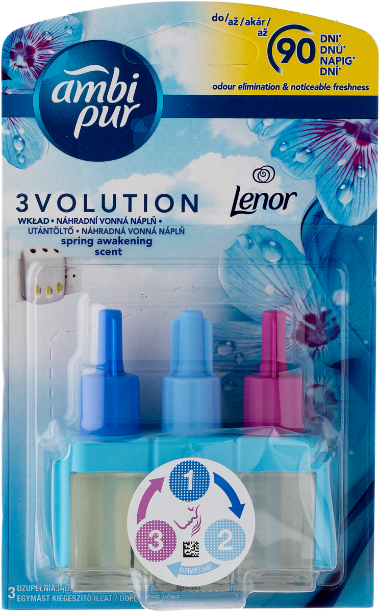 Ambi Pur 3volution uložak za električni osvježivač zraka Lenor spring ...