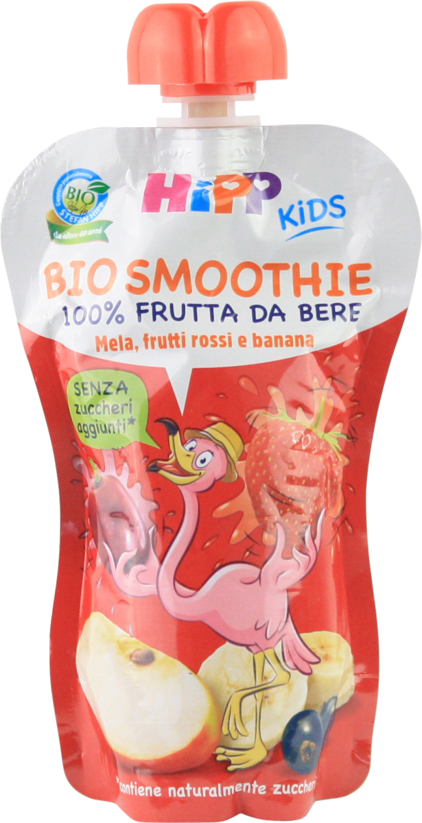 HIPP Kids BIO Smoothie con mela, frutti rossi e banana, 120 g Acquisti ...