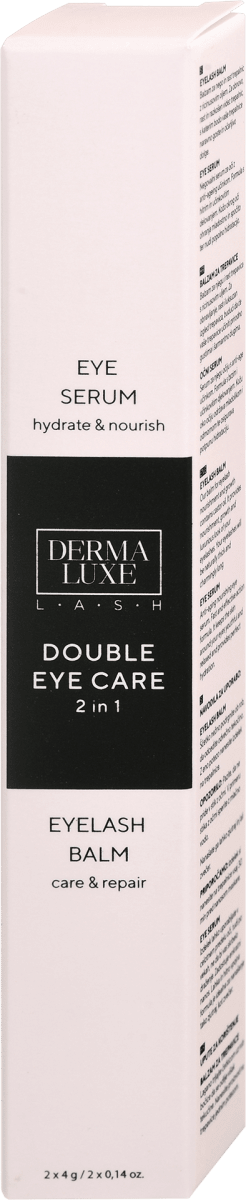 Derma-Luxe Cosmetics Izdelek za nego trepalnic in oči Double Eye Care z ...