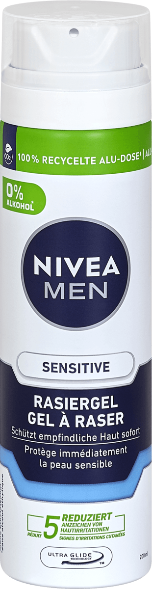 NIVEA MEN Rasiergel Sensitive, 200 ml | dm.at