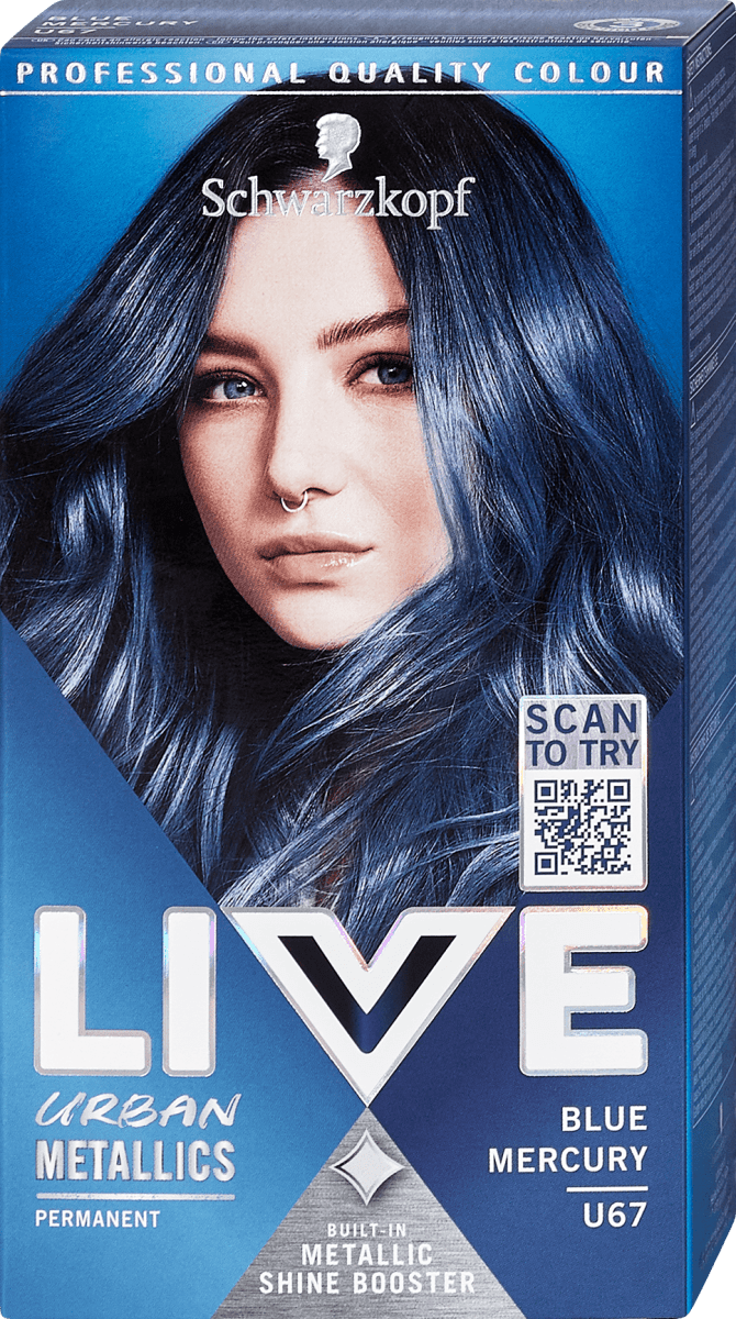 Live Intense Colour Permanente Coloration Urban Metallics - Nr. U67 ...