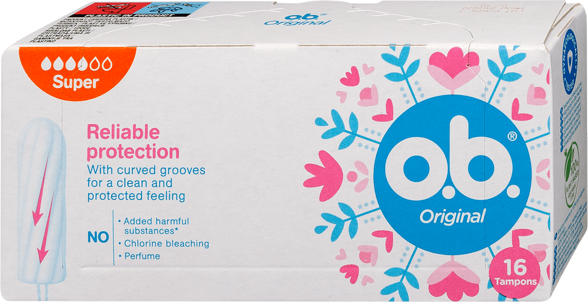 O.B. Tampon Original Super, 16 db | dm.hu