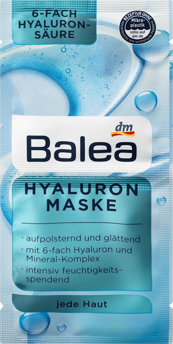 Balea Maske Hyaluron, 16 ml dauerhaft günstig online kaufen | dm.de