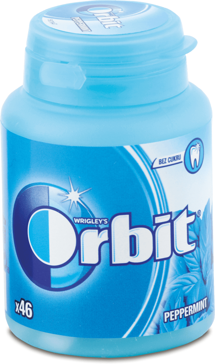 Orbit Dobozos rágógumi drazsé peppermint, 46 db | dm.hu