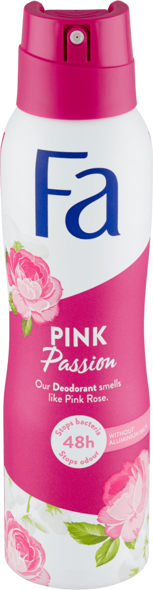 Fa deodorant sprej Pink Passion, 150 ml | dm.cz
