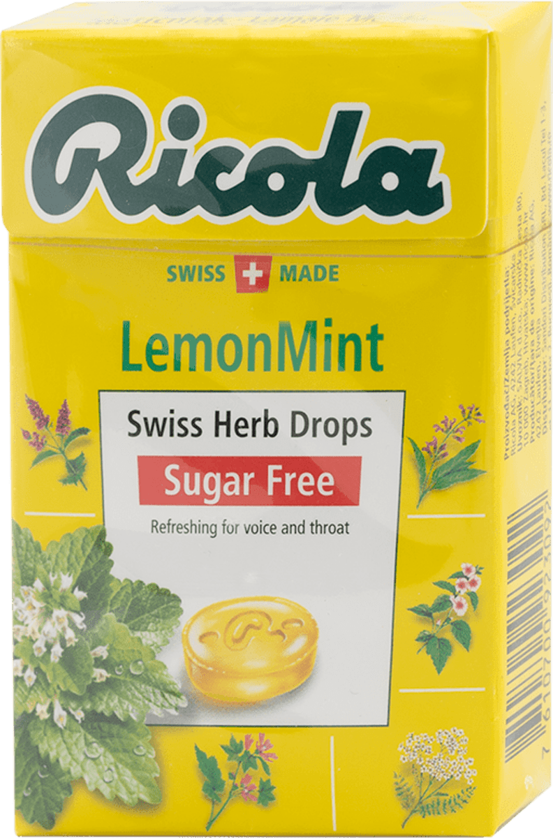 Ricola Dropsuri lemon mint, 40 g cumpără permanent online la un preț ...