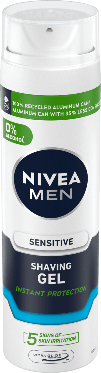 Nivea Men Гел за бръснене Sensitive 200 Ml Пазарувай трайно изгодно онлайн