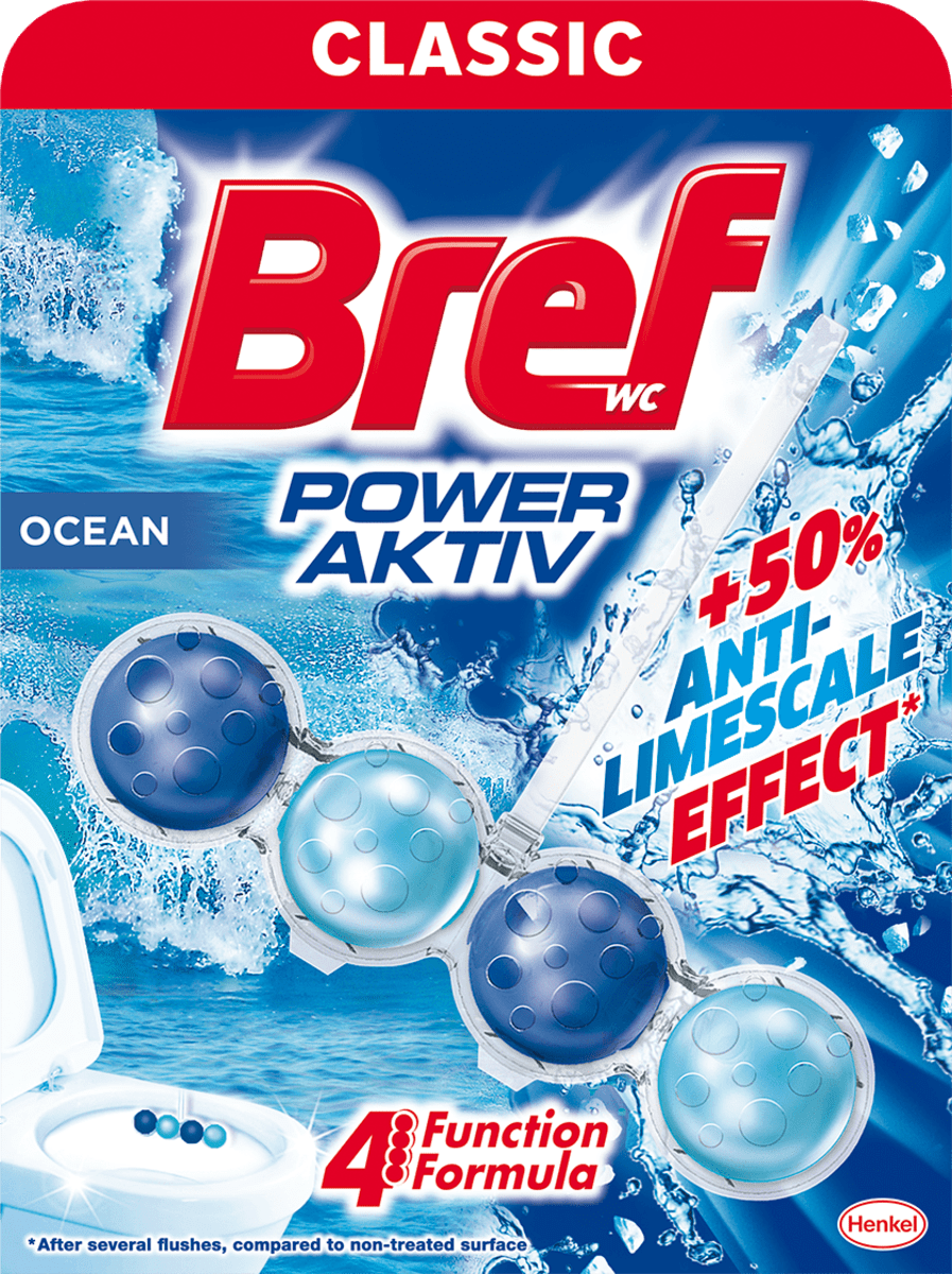 Bref WC блокче Power Aktiv Ocean, 1 бр. Пазарувай трайно изгодно онлайн