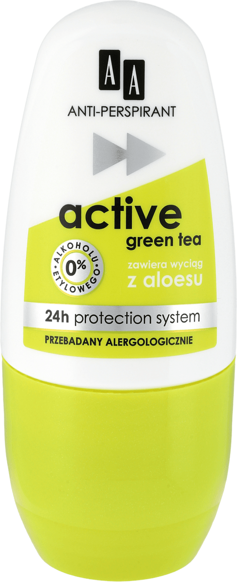 AA Dezodorant Active Green Tea, 50 ml kupuj online, zawsze w ...