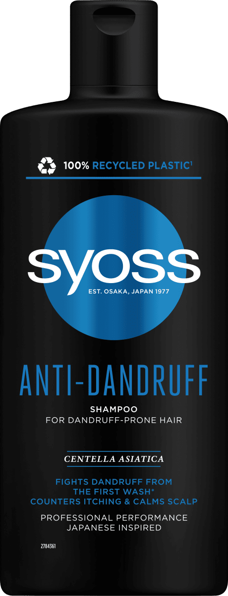 syoss Шампоан против пърхот Anti-Dandruff, 440 ml Пазарувай трайно ...