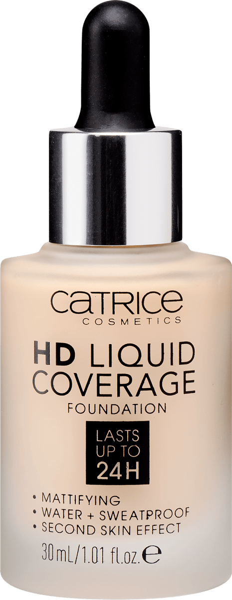 Catrice Alapozó HD Liquid Coverage - Nr. 010 Light Beige, 30 ml | dm.hu