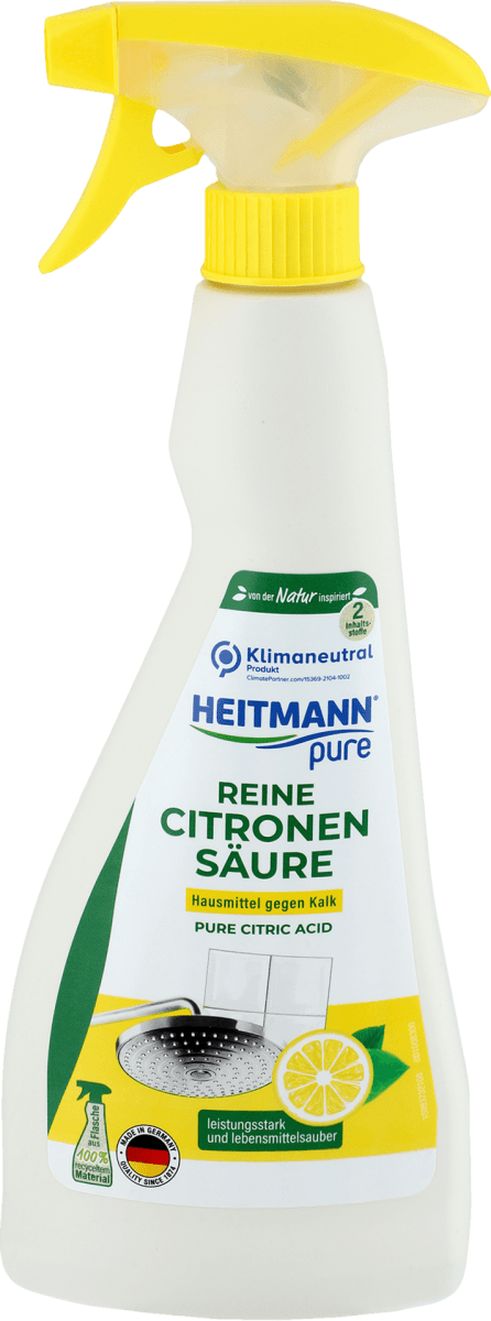 Heitmann Pure Czysty kwas cytrynowy spray, 500 ml kupuj online, zawsze ...