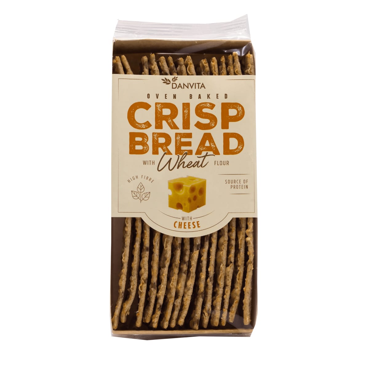 Danvita Pâine crocantă cu brânză, 130 g cumpără permanent online la un ...