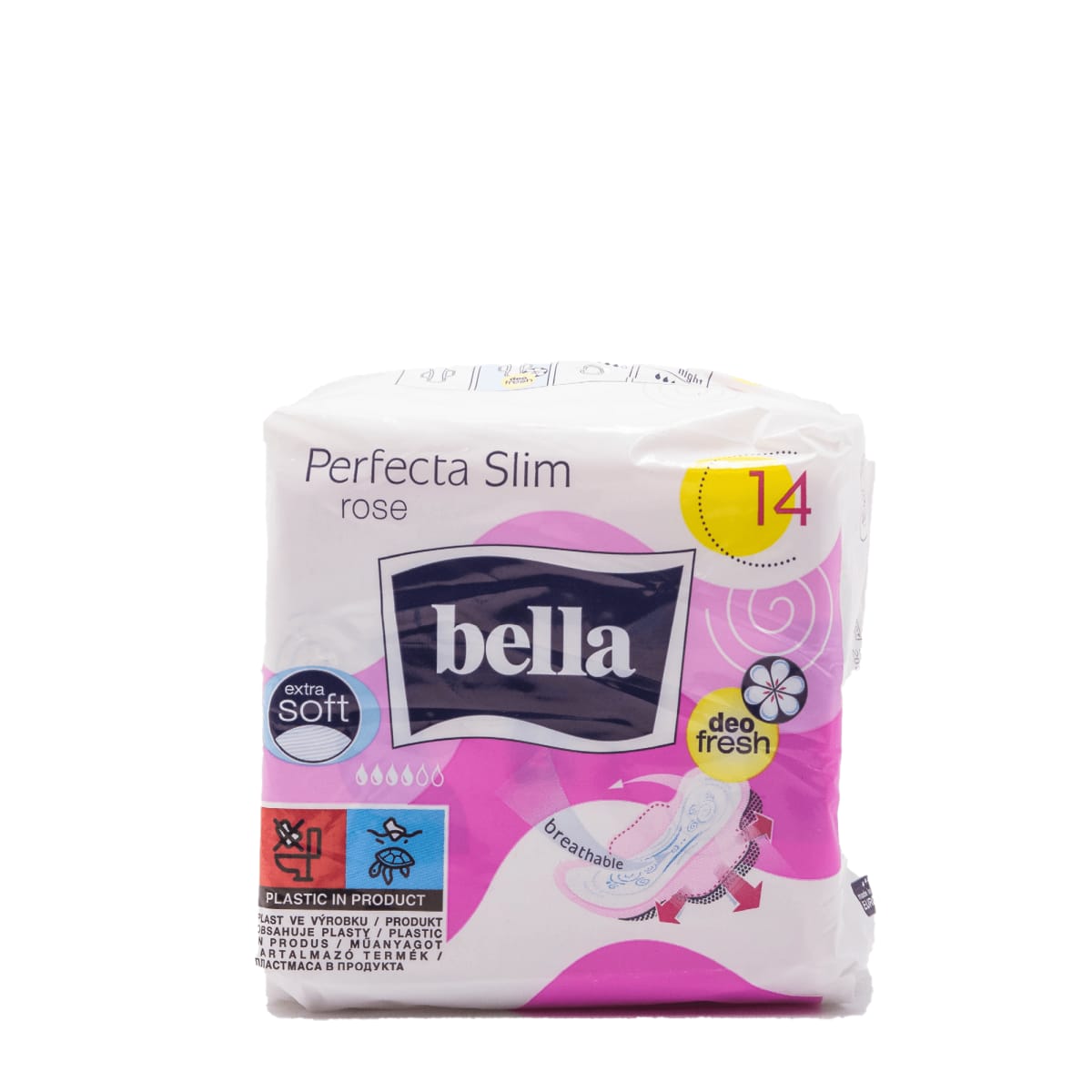 bella Absorbante Perfecta Deo Rose, 14 buc cumpără permanent online la ...